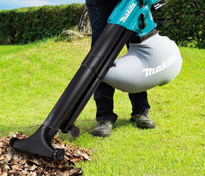 Makita DUB187Z 18V LXT Brushless Cordless Leaf Blower Vacuum + Bag + T Nozzle