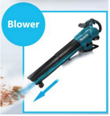 Makita DUB187Z 18V LXT Brushless Cordless Leaf Blower Vacuum + Bag + T Nozzle