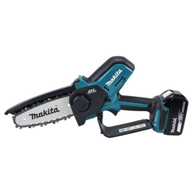 Makita mini chainsaw cordless store