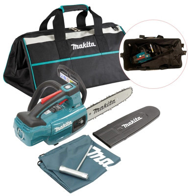 Makita DUC254Z 18v LXT Brushless 25cm Cordless Chainsaw Top Handle Bare + Bag