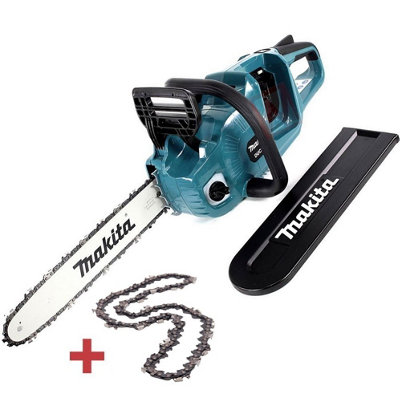 Makita DUC353Z Twin 18v / 36v LXT Cordless 35cm Chainsaw Lithium Bare ...