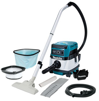 MAKITA DVC861LZ Twin 18v & 110v L class dust extractor