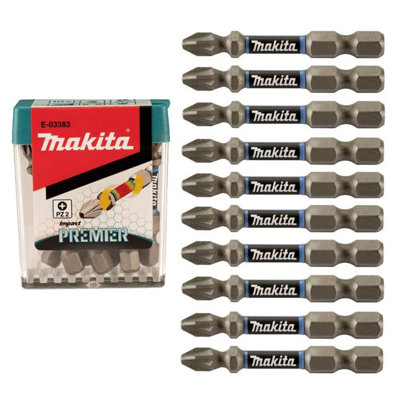 Makita E-03383 50mm POZI PZ2 Impact Premier Torsion Pozi Screwdriver ...