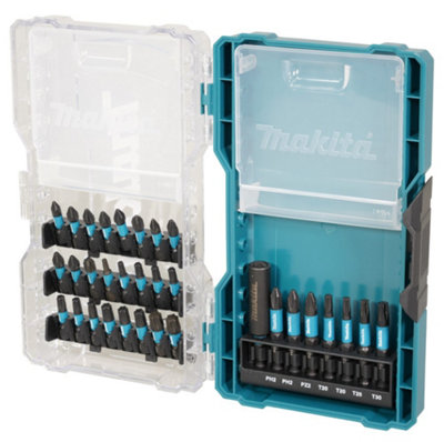 Makita E-22919 32 PC Black Impact Screw Bit Set In Plastic Case