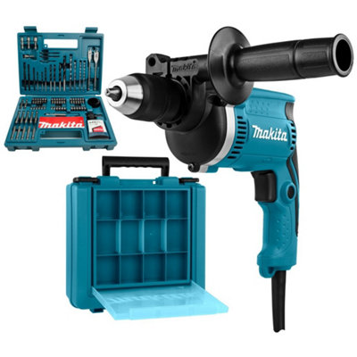 Makita HP1631K 240v Rotary Percussion Hammer Drill + Organiser Case ...