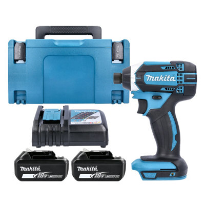 Makita Impact Driver DTD152Z 18V LXT Cordless 1/4" 165Nm With 2 x 5Ah ...