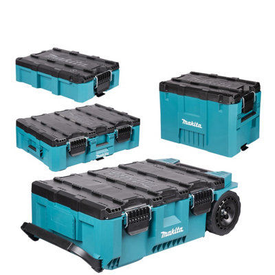 Makita MAKTRAK 4 Piece Tool Boxes & Rolling Tool Chest
