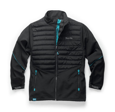 Makita Mens Shield Jacket S Insulated Rip-Stop Comfort Flex Fit MK202M ...