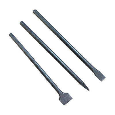 Makita SDS Plus Chisel Set Bull Point Cold Scaling Concrete Masonry ...