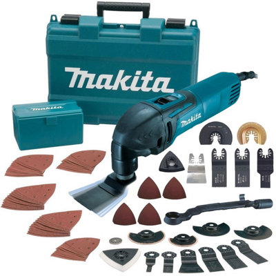 Makita TM3000CX3 240v Corded Oscillating Multi Tool TM3000 + 89pc ...
