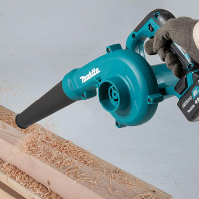 Makita UB100DZ 12v CXT Cordless Blower Vacuum + Long Nozzle + Collect Bag - Bare