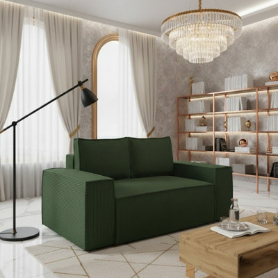Malaga Small MDF Sofa Bed with Sleeping Function DL Fold Out Seat ...