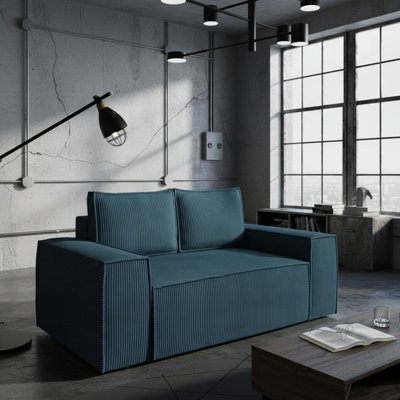 Malaga Small MDF Sofa Bed with Sleeping Function DL Fold Out Seat ...