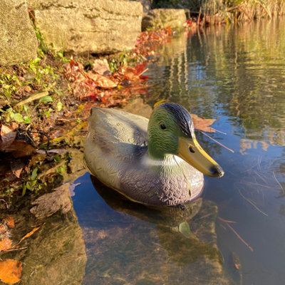 MALLARD DUCK HUNTING SHOOTING FLOATING DECOY POND DECORATION LARGE
