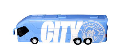 Manchester City Bus Model Football Team Coach Toy