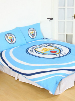 Manchester City FC Pulse Double Duvet Cover Set