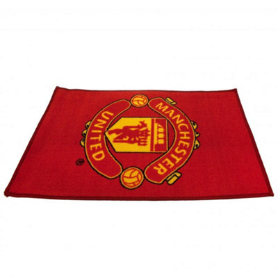 Manchester United FC Rug Red (One Size)