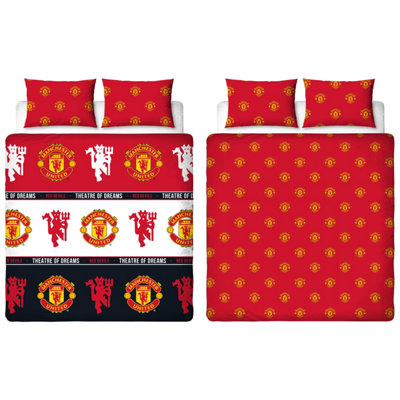 Manchester United Patch Double Rotary Duvet