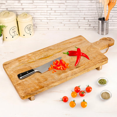 Mango Wood Chopping Board with Rope