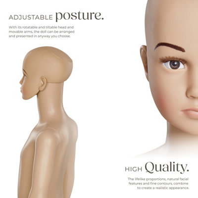 Mannequin - adjustable, full body, life size, realistic proportions ...