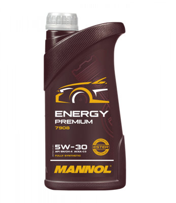 Mannol 1L Premium 5w30 Fully Synthetic Long Life Engine Oil Low Saps C3 ...
