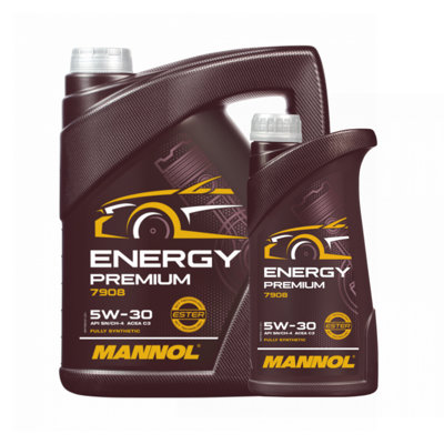 Mannol 6L Premium 5w30 Fully Synthetic Long Life Engine Oil Low Saps C3 ...