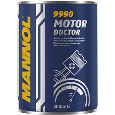 MANNOL 9990 Motor Doctor 300ml Engine Oil Additive Anti Friction Stop Smoke