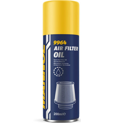 MANNOL Air Filter Oil Ultra Sticky Adhesive Spray Motorcycle Scooters 200ml