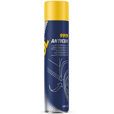 MANNOL Anticor Schwarz Spray Car Under Body Protection Seal 650ml Anti ...