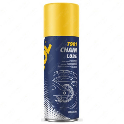 MANNOL Chain Lube Fully Synthetic White Grease For Motorcycle Motorbike ...