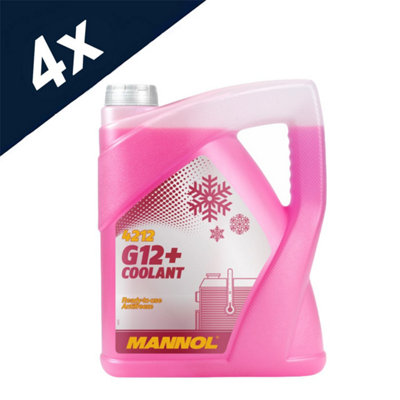 MANNOL G12+ Coolant Antifreeze Ready To Use Red German High ...