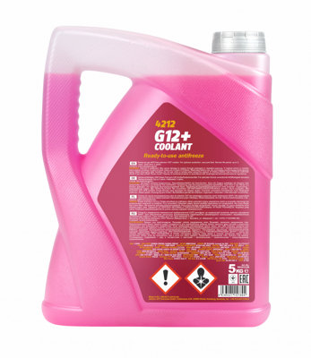 MANNOL G12+ Coolant Antifreeze Ready To Use Red German High ...