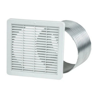 Manrose 230mm/9" Wall Vent Kit For XF150A Fans - 1291