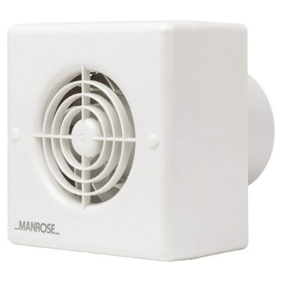 Manrose CF100H Centrifugal Extractor Fan 100 mm / 4 Inch (Humidistat ...