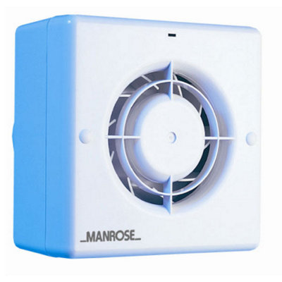 Manrose CF100S 100mm 4" Centrifugal Extractor Fan - Quiet Bathroom ...