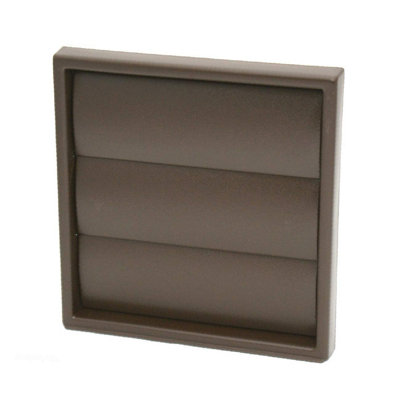 Manrose Extractor Fan Brown Gravity Vent Ducting Kit for Kitchens ...
