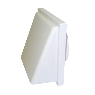 Manrose Extractor Fan White Hooded Air Vent Ducting Kit for Kitchens ...