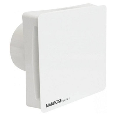 Manrose QF100TX5CON Zone 1 Quiet Conceal X5 Extractor Fan 100mm (Timer ...