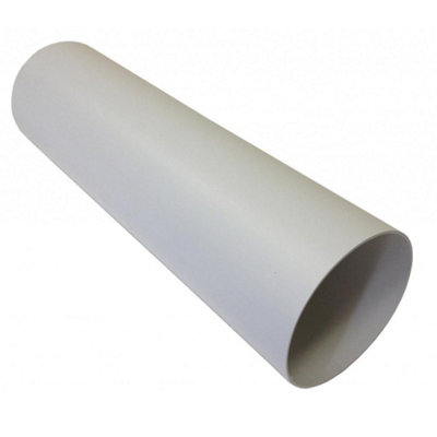 Buy Manrose Round Pipe Grey (350mm x 100mm) | DIY at B&Q