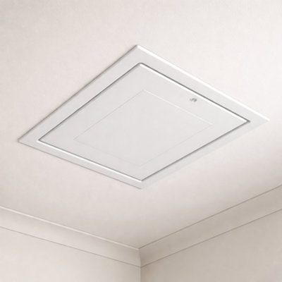 Manthorpe GL250-035-PU Insulated Loft Hatch, White Ceiling Access Hatch ...