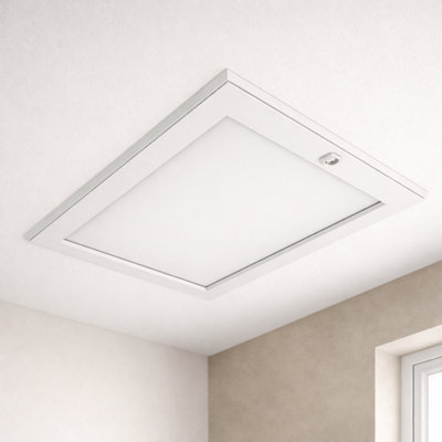 Manthorpe GL261 Insulated Loft Hatch, White Ceiling Access Hatch with ...