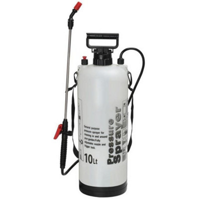 MantraRaj 10L Garden Pressure Weed Spray Bottle Hand Pump Water Plant Sprayer Garden Hand Pump ...