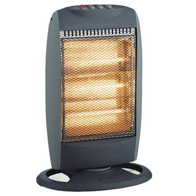 MantraRaj 1200W Halogen Heater Portable Instant Heat With 3 Settings ...