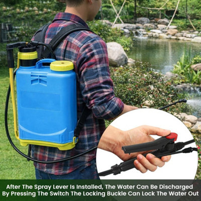 MANTRARAJ 16 LITRE MANUAL BOTTLE KNAPSACK SPRAYER BACKPACK PRESSURE ...