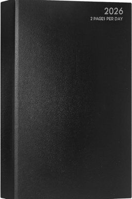 MantraRaj 2026 Diary 2 Pages Per Day A4 Diary Large Hardback 2 Page A ...