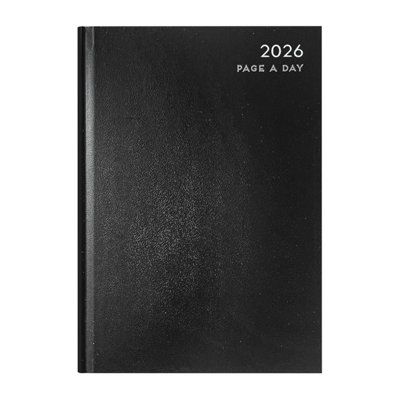 MantraRaj 2026 Diary A5 Page A Day Full Year Planner Organiser Hardback ...
