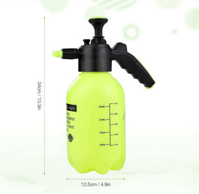 MantraRaj 2L Portable Pressure Spray Bottle With Adjustable Nozzle ...