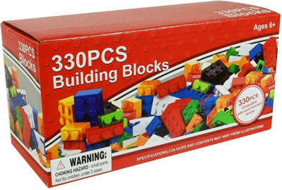 MantraRaj 330 Pieces Building Blocks Game Set Building Bricks Creative ...