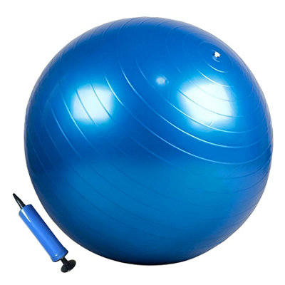 MANTRARAJ ANTI-BURST GYM BALL 65CM EXERCISE BIRTHING BALL YOGA SWISS ...