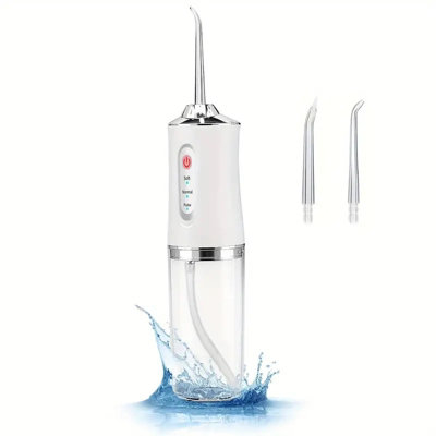 MantraRaj Dental Water Flosser Cordless Teeth Floss USB Powered Oral ...